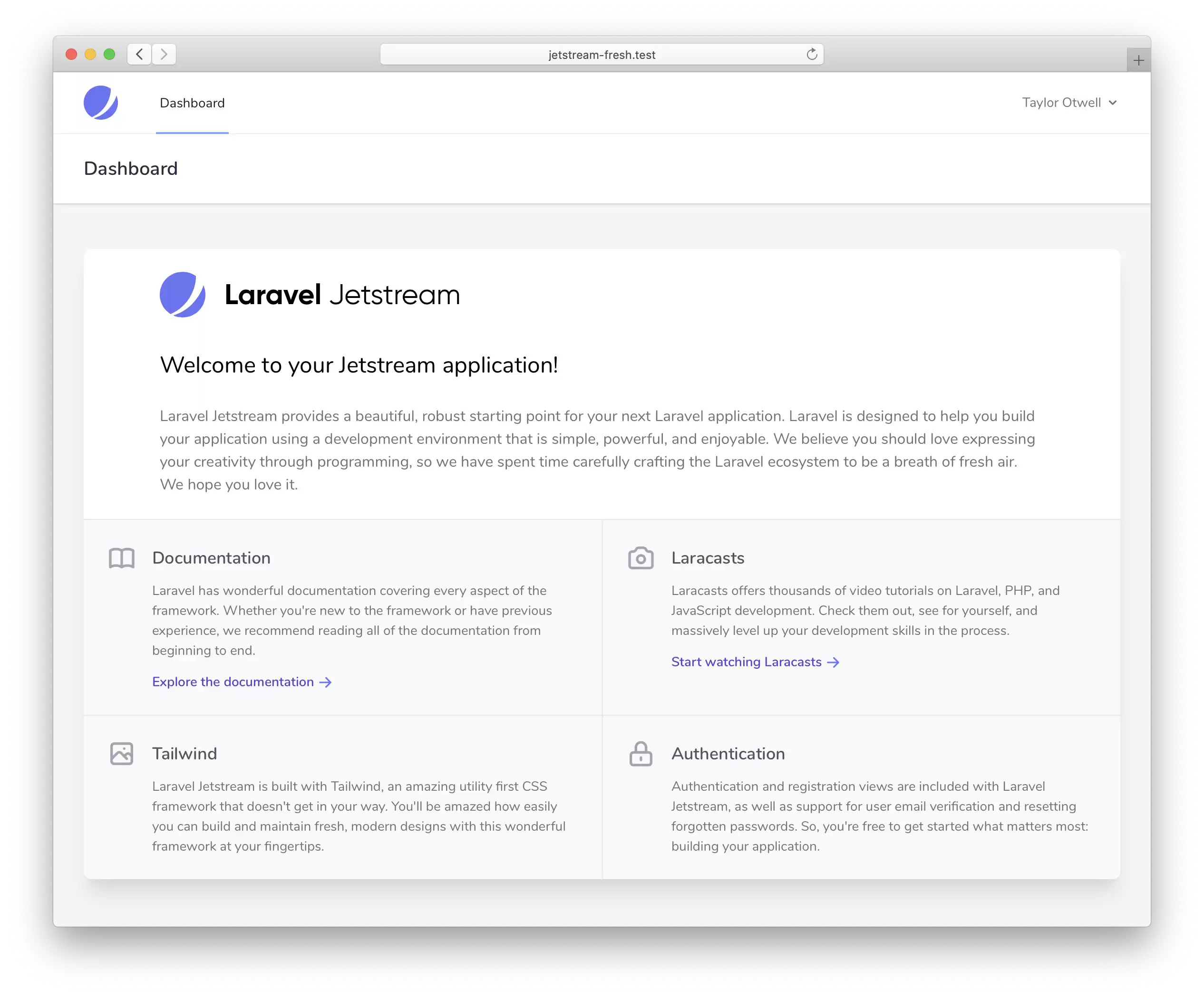 Laravel Authentication Scaffolding and Starter Kits