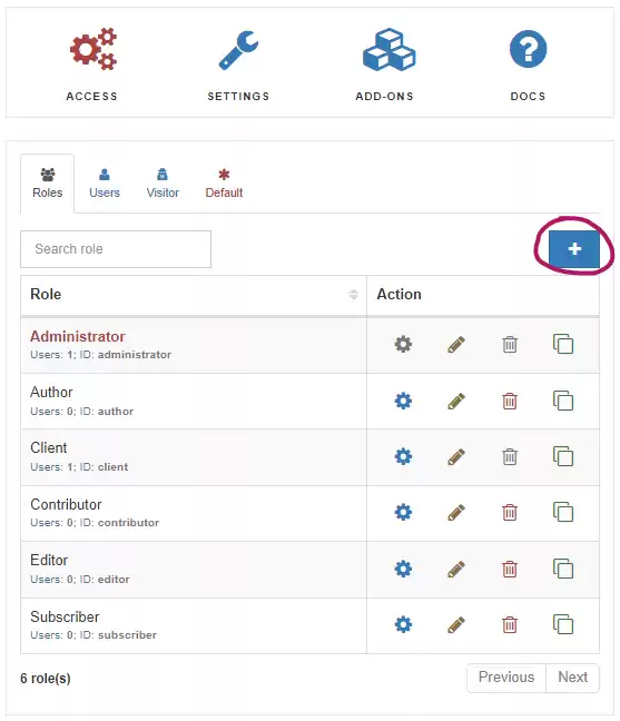 Step 1: Ensure Advanced Access Manage is installed and activated in your WordPress site.