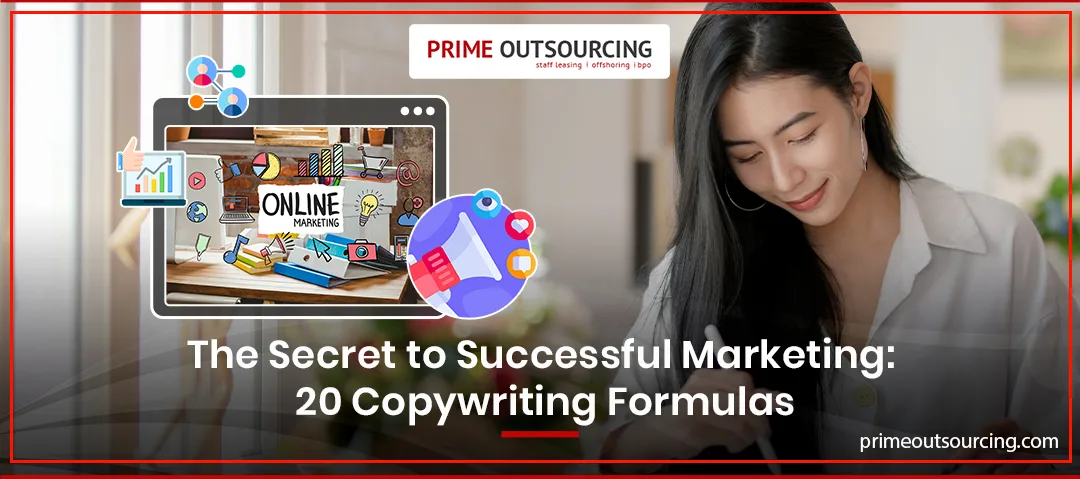 The Secret to Successful Marketing: 20 Copywriting Formulas